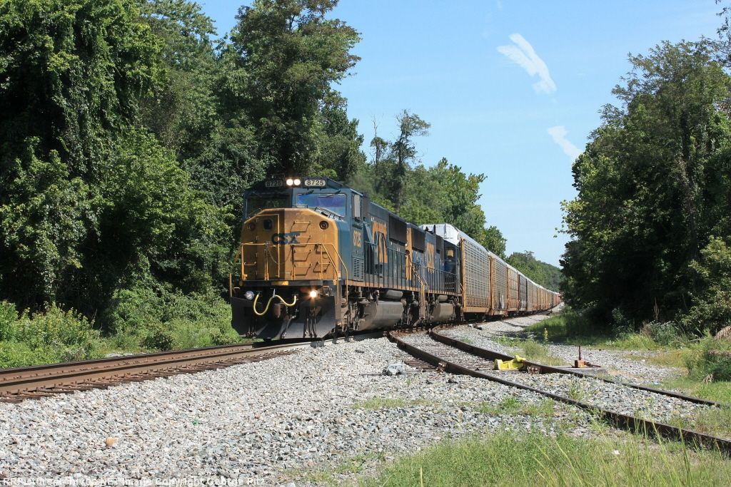 CSX train Q217